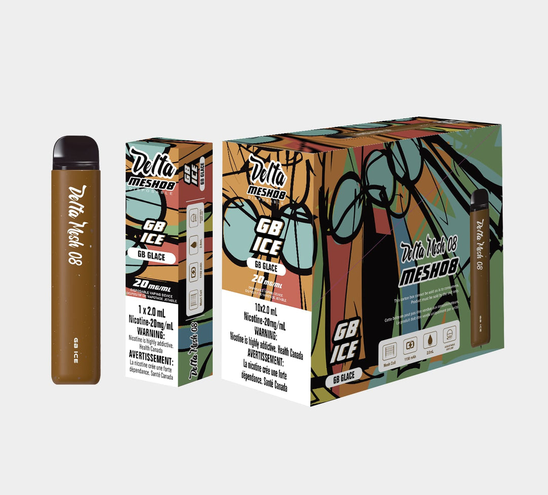 Delta Mesh 08 2500 Puffs Disposable Vape ( Bold 50) – Vapebazaar