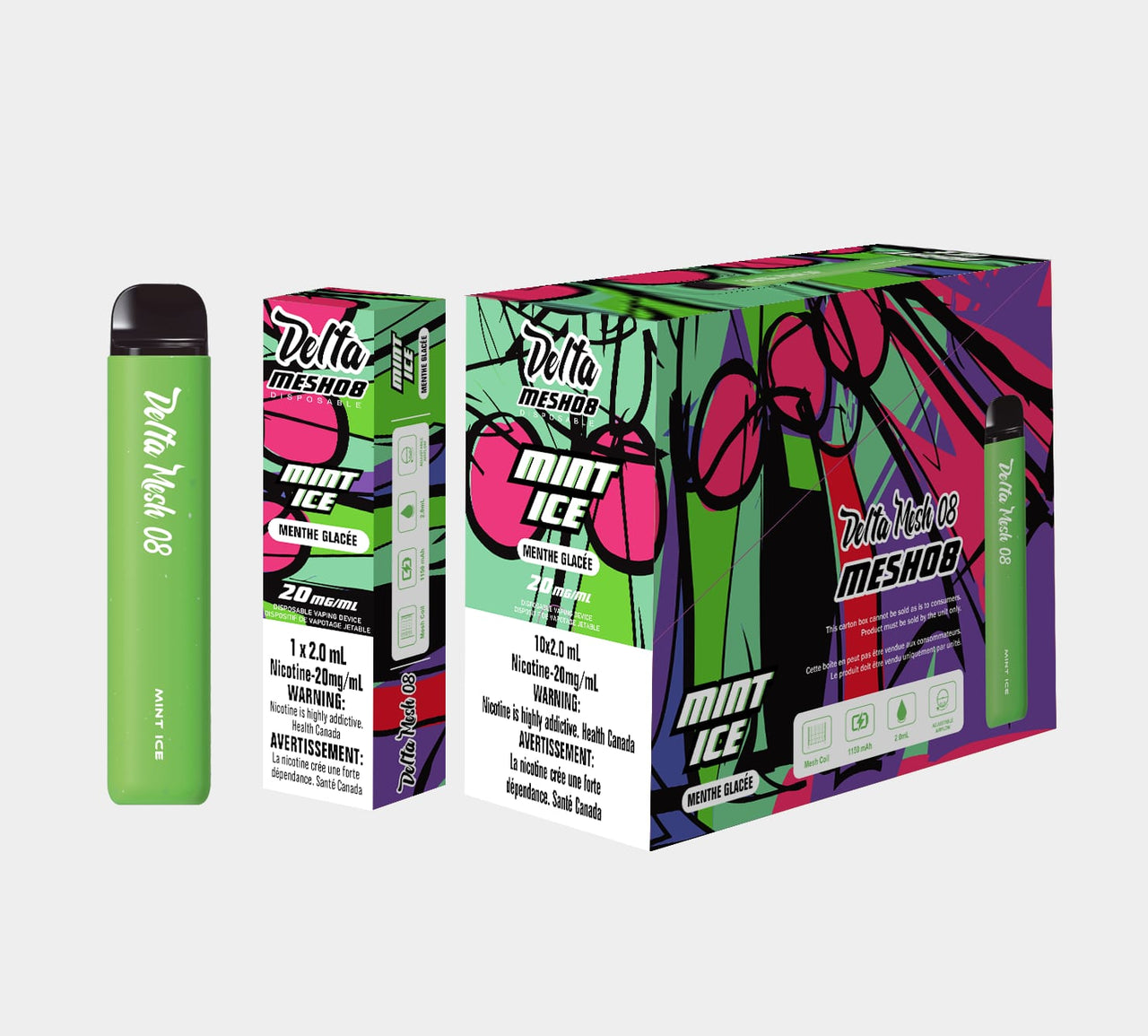 Delta Mesh 08 2500 Puffs Disposable Vape ( Bold 50) – Vapebazaar