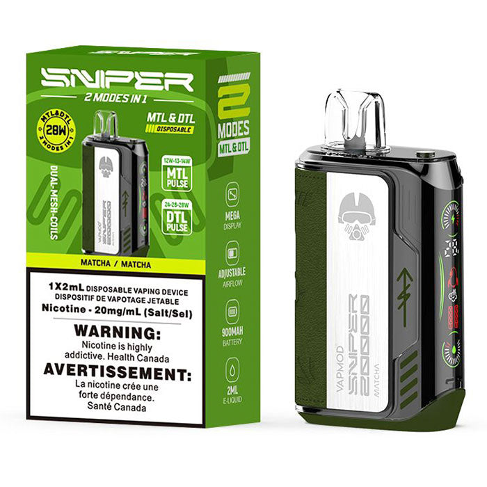 SNIPER 20K DISPOSABLE VAPE (Bold 50) – Vapebazaar